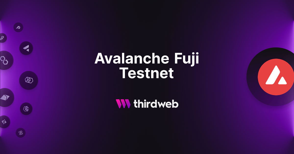 Avalanche Fuji Testnet