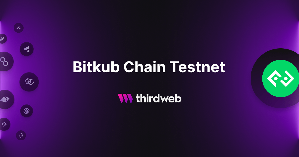 Bitkub Chain Testnet: RPC and Chain Settings
