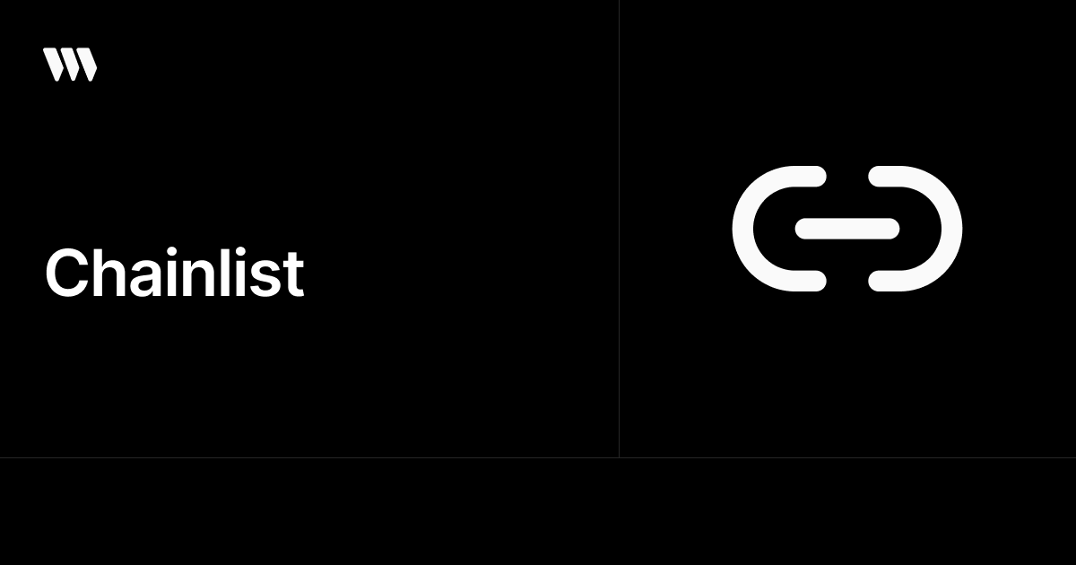 Chainlist: RPCs, Block Explorers, Faucets