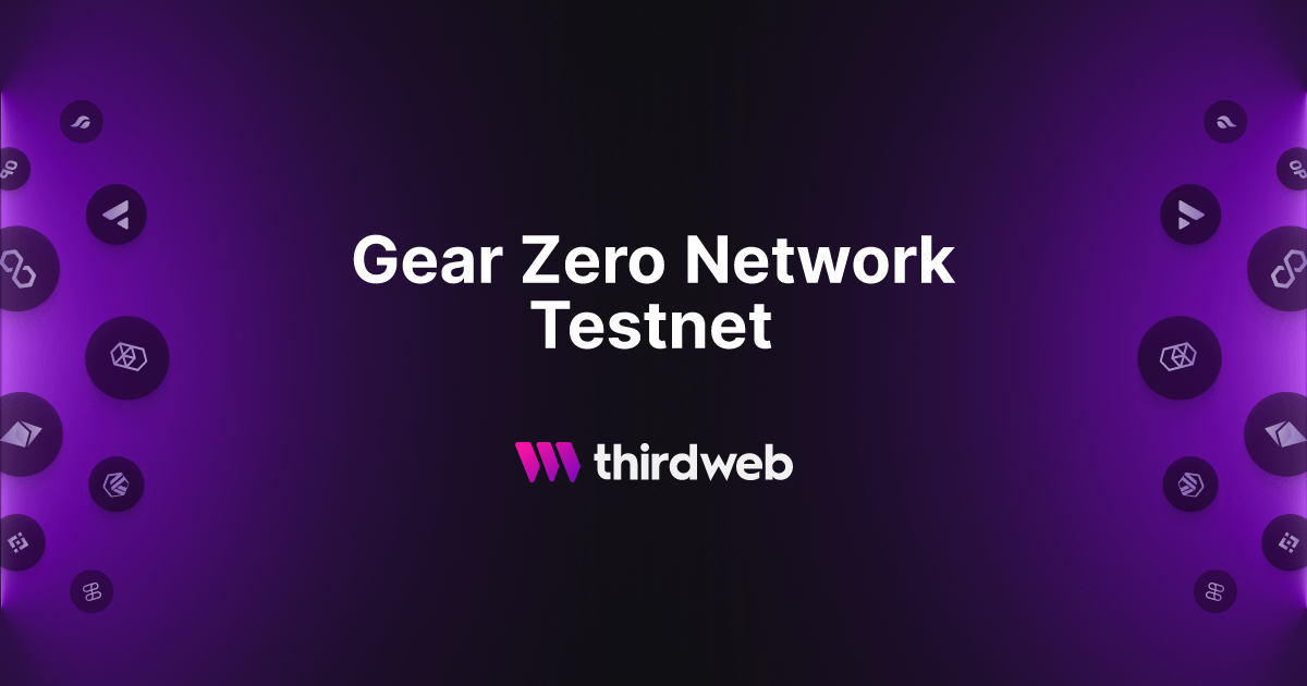 Gear Zero Network Testnet