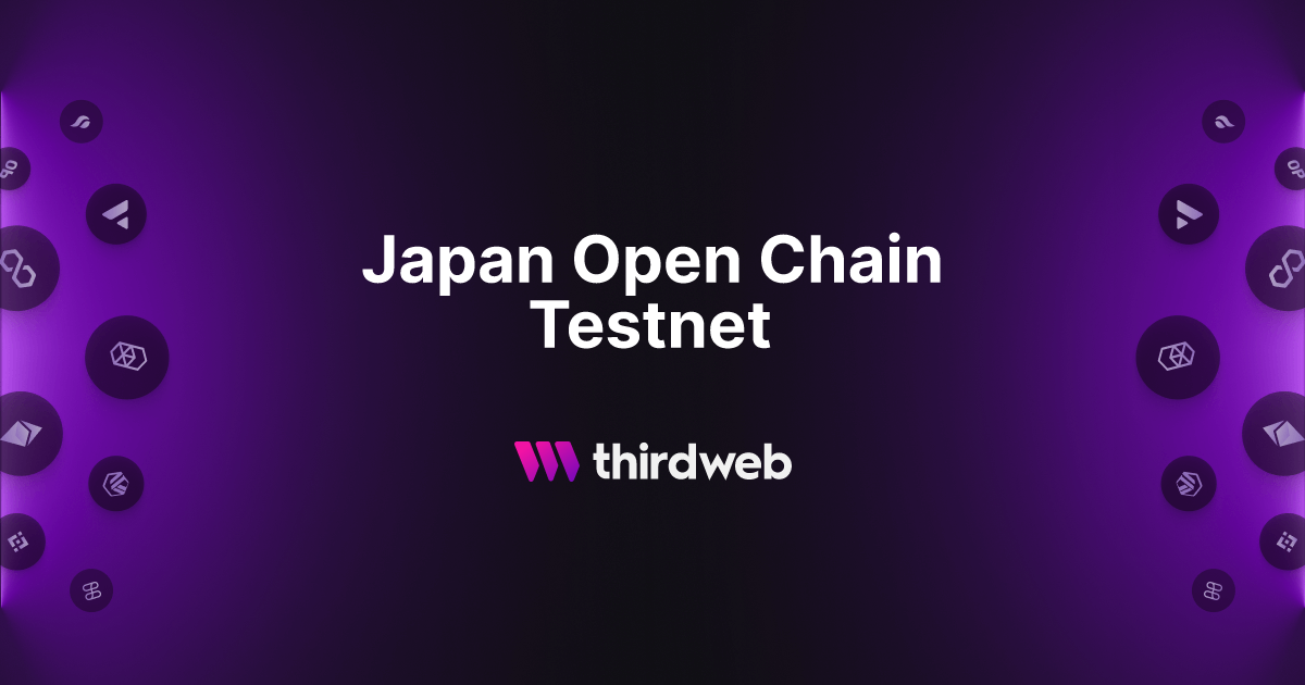 Japan Open Chain Testnet