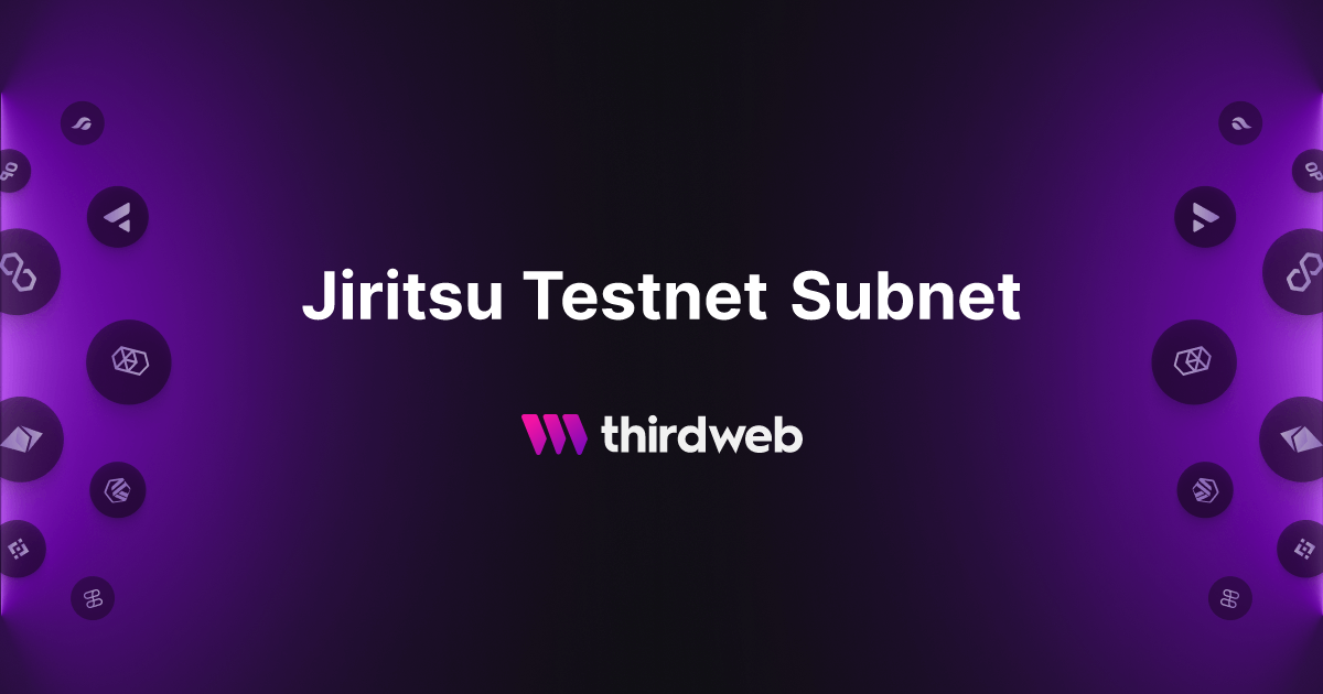 Jiritsu Testnet Subnet