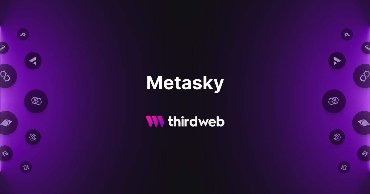 Metasky: RPC and Chain Settings