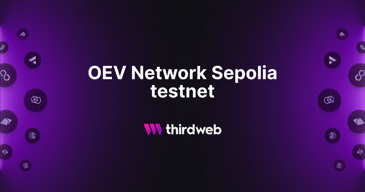 OEV Network Sepolia testnet: RPC and Chain Settings