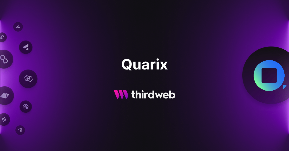 Quarix: RPC and Chain Settings