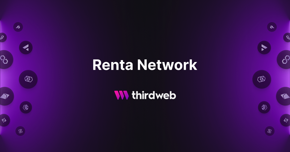 Renta Network: RPC and Chain Settings