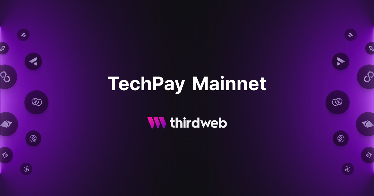 TechPay: RPC and Chain Settings