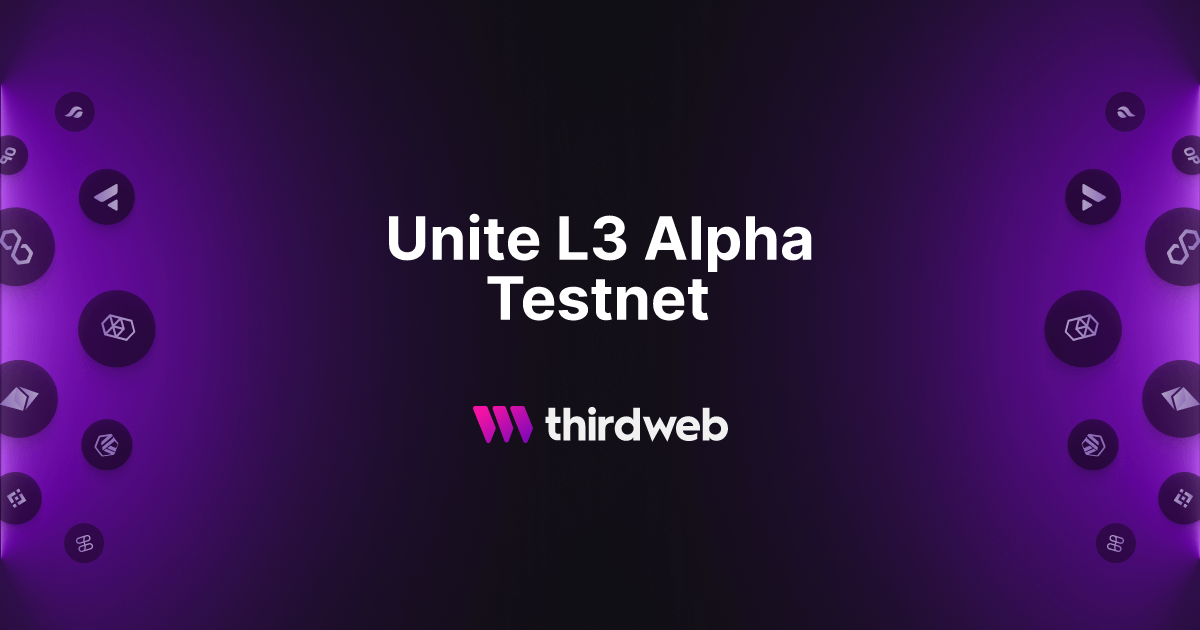 Unite L3 Alpha Testnet