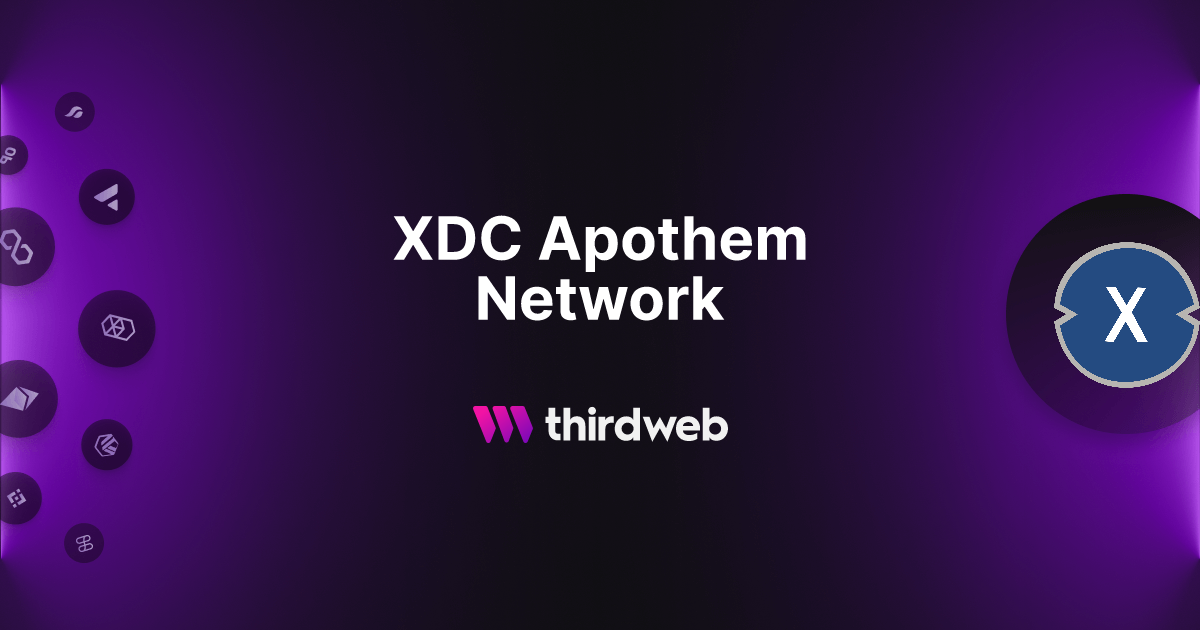 XDC Apothem Network